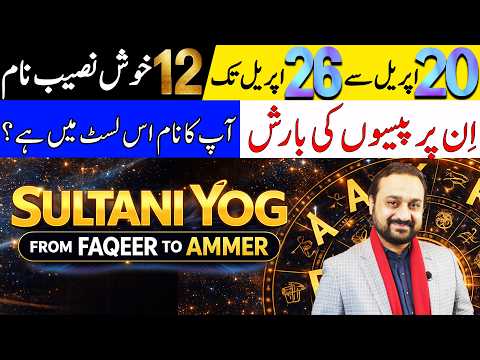 20 Se 26 April Tak Top Lucky Alphabets Ki Energy | Weekly Horoscope 2026