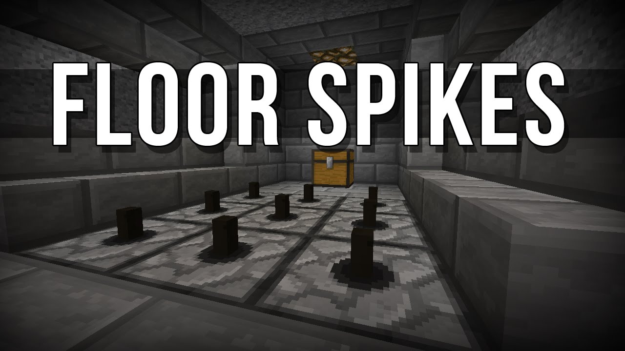Floor Spikes in Minecraft 1.8 (from Climix on Reddit) - YouTube