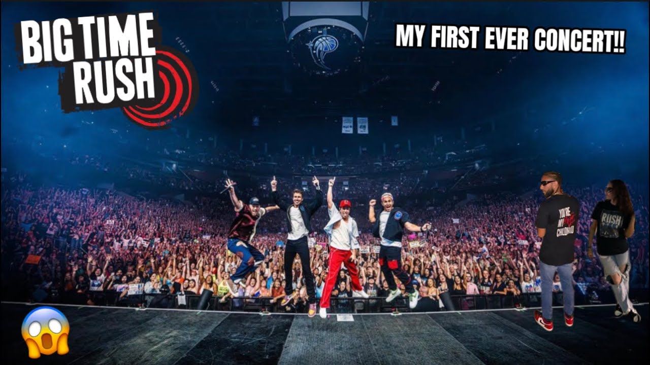 I Went To My First Ever Concert! (Ft. Big Time Rush, Max & Jax) - YouTube