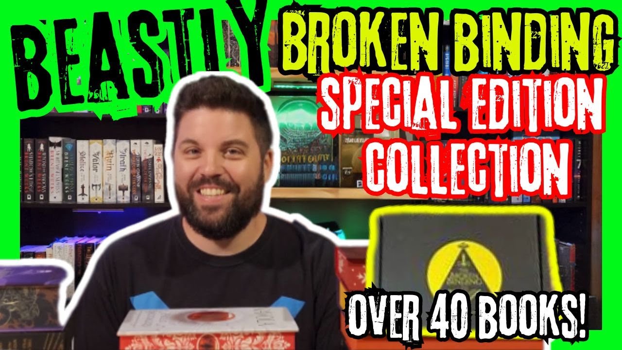 My Broken Binding Collection (Over 40 Special Editions) - YouTube