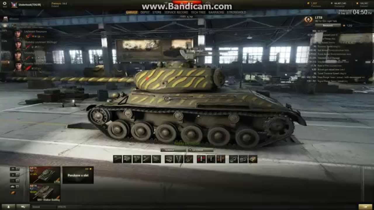 LTTB tank review World of Tanks - YouTube