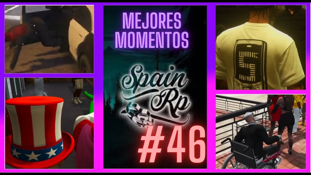 MEJORES MOMENTOS SPAIN RP 46 2024 GTA ROLEPLAY ROL Ck #clips #gta # ...