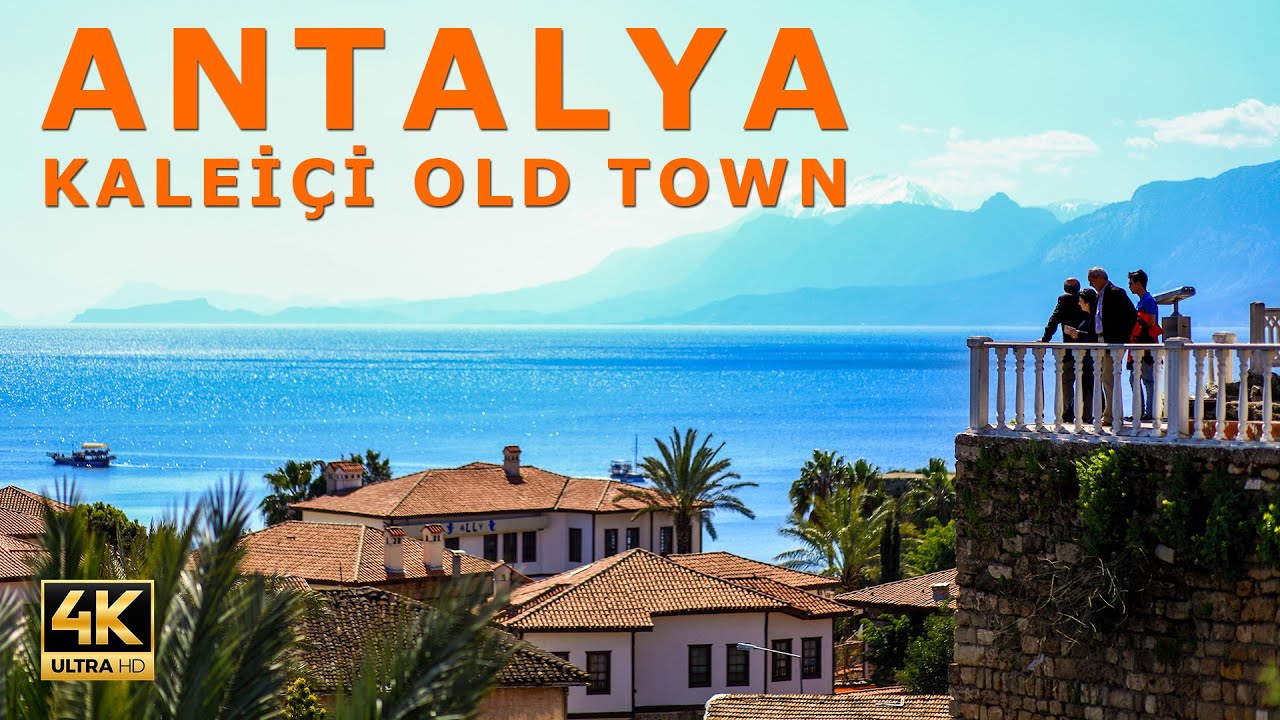Walking in Antalya Kaleici Old Town, Turkey - Beautiful Promenade Walk ...