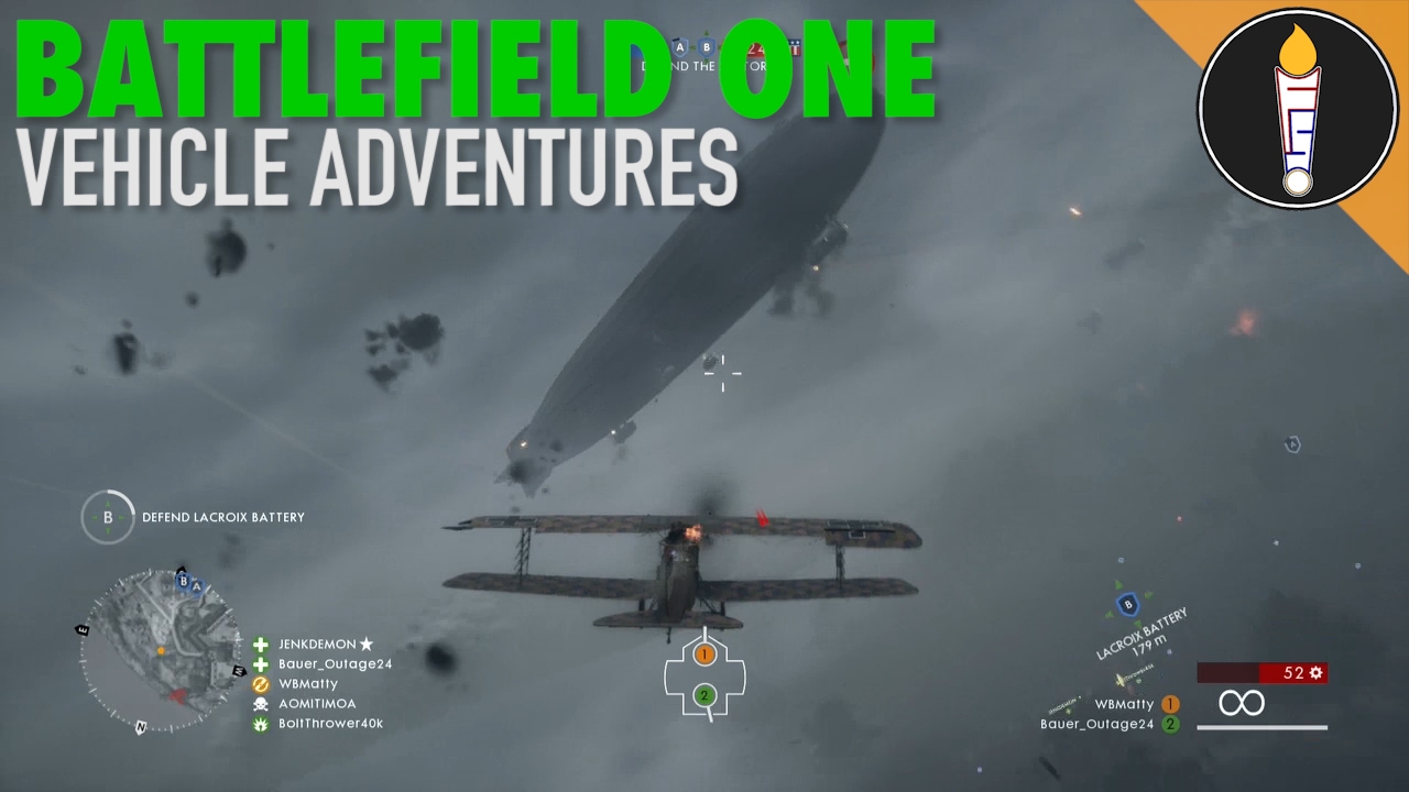 Battlefield 1: Vehicle Adventures! - YouTube