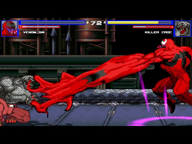 Killer Croc Vs Venom