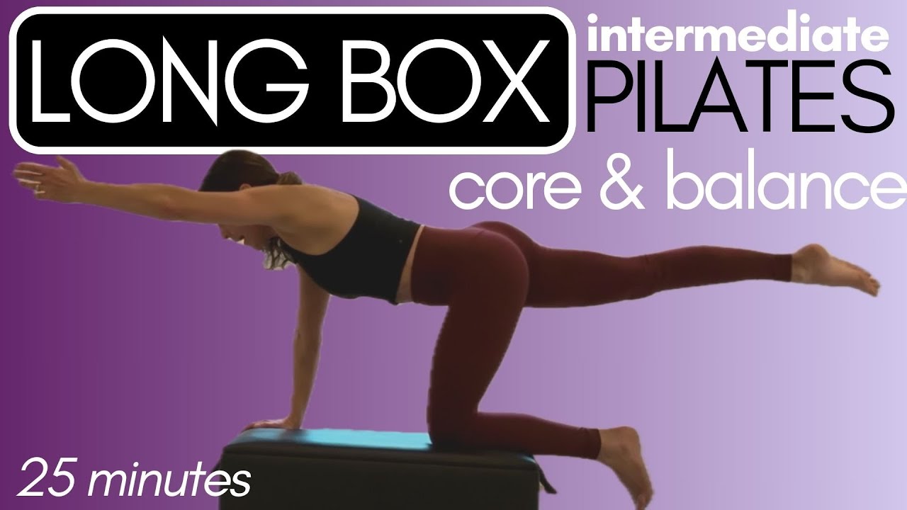 Pilates Long Box Balance Challenge on the Mat - YouTube