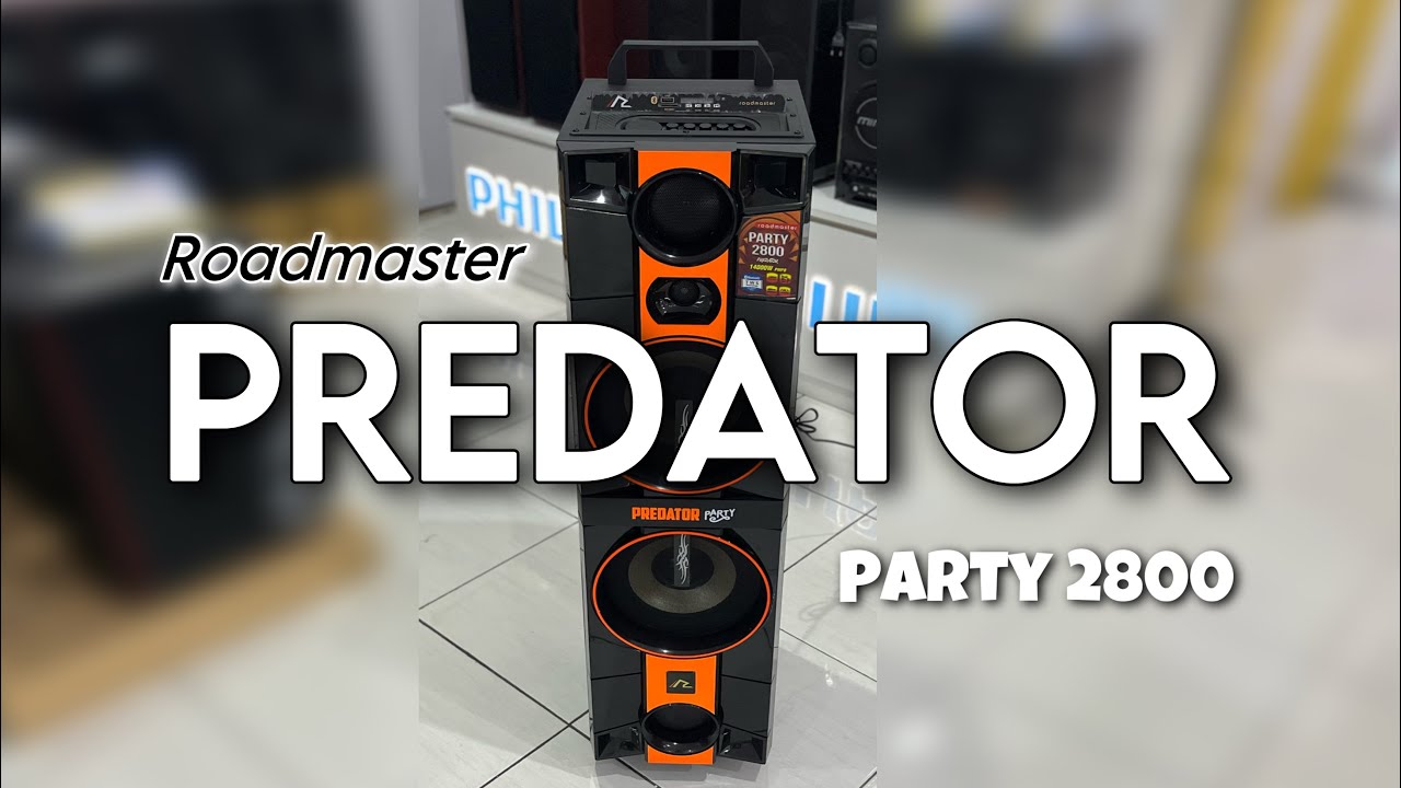 Unboxing & Review Speaker Aktif Roadmaster || Predator Party 2800 - YouTube