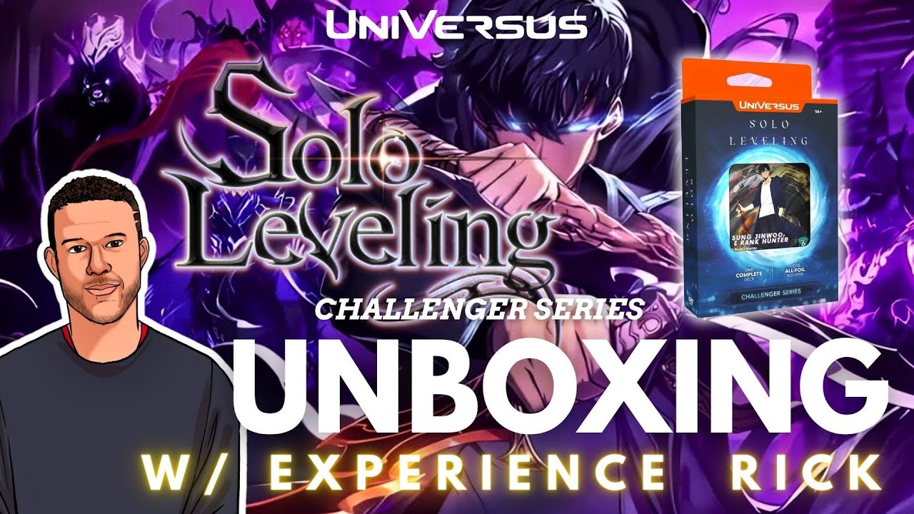 UNBOXING: Solo Leveling Challenger Series from Universus! - YouTube