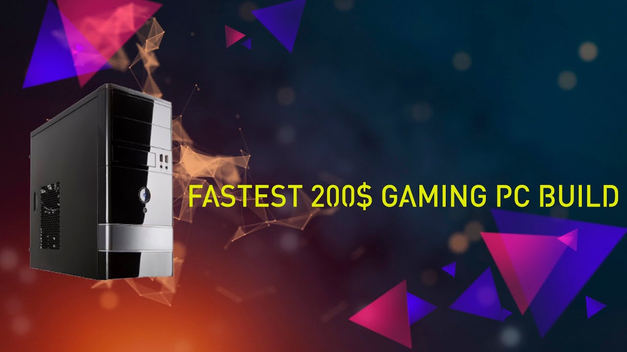 BUILD THE BEST 200$ GAMING PC BUILD 2015/2016 - Budget APU PC - YouTube