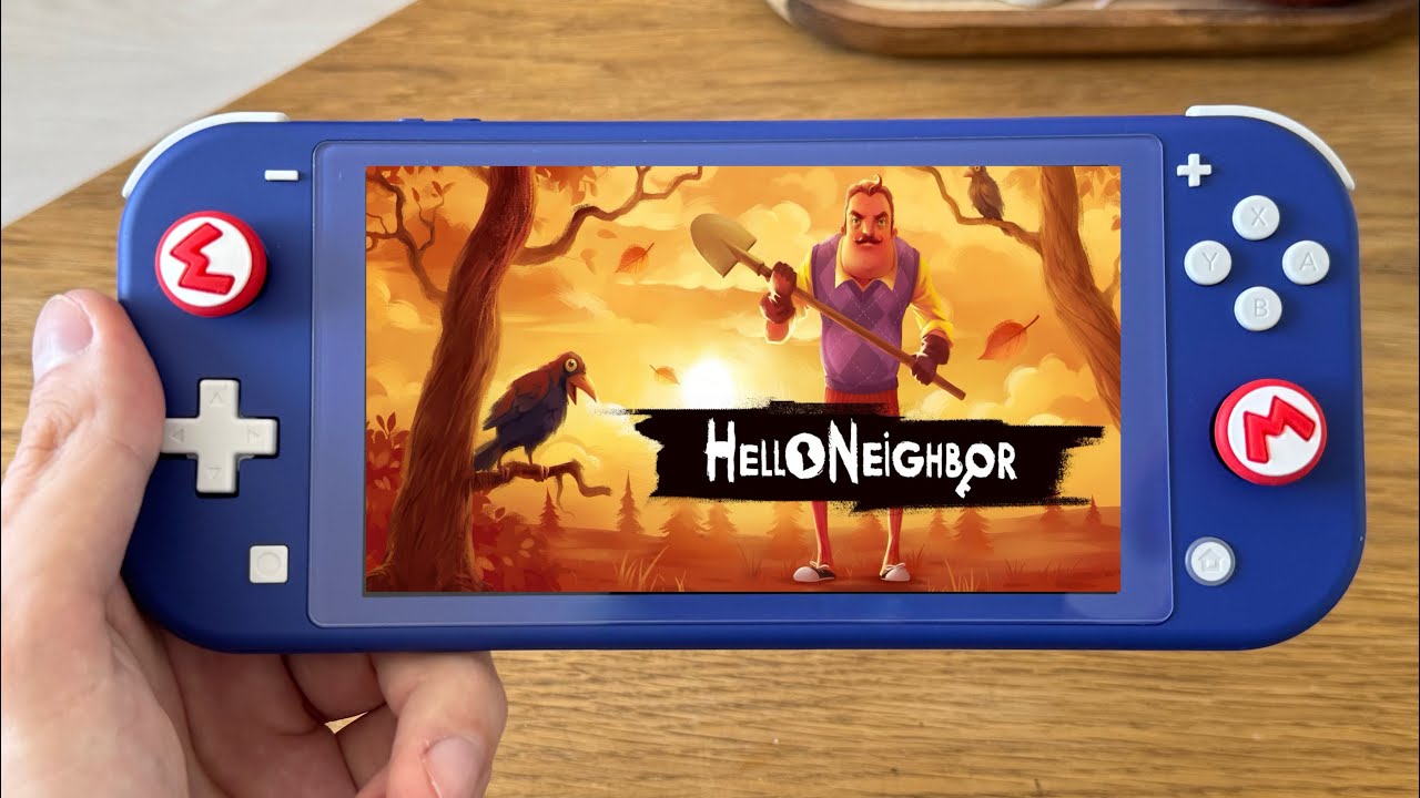 Hello Neighbor Nintendo Switch Lite Gameplay - YouTube