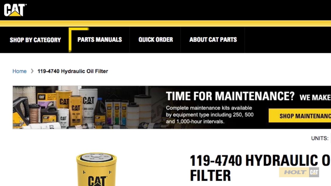 HOLT CAT Quick Tips - Parts.Cat.Com - YouTube