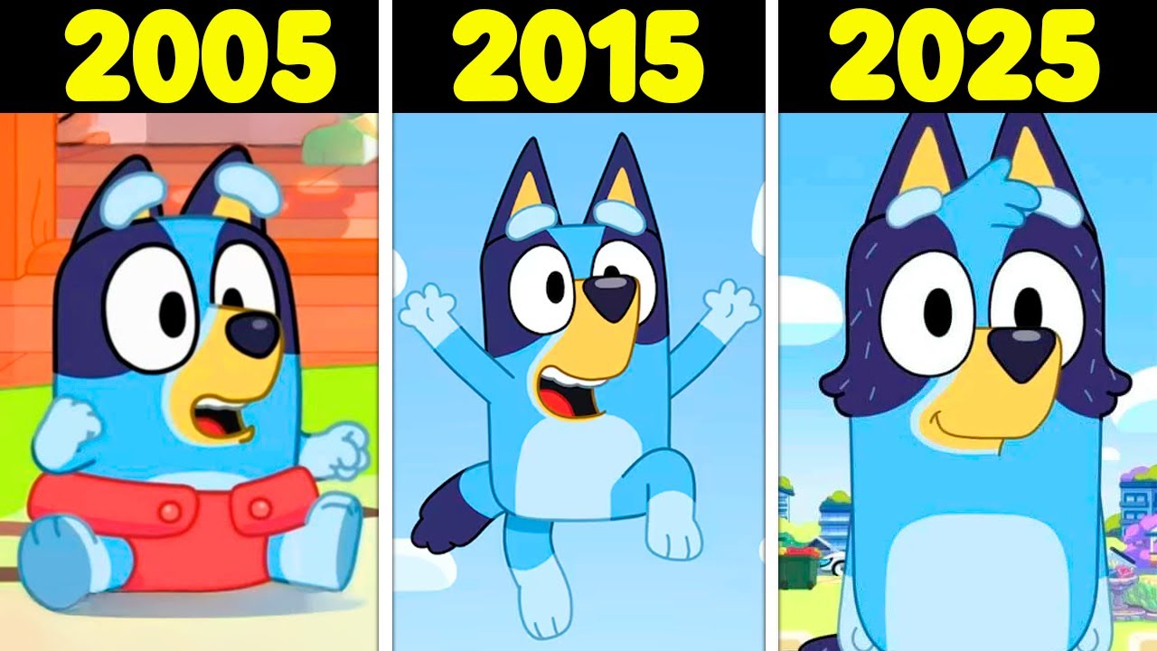 All About BLUEY'S EVOLUTION! (2005–2025) - YouTube