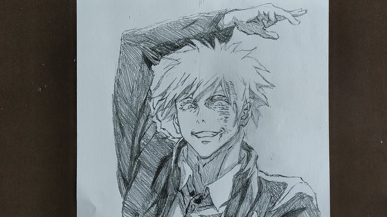 Gojo Satoru Drawing from Jujutsu Kaisen Season 2 | Timelapse - YouTube