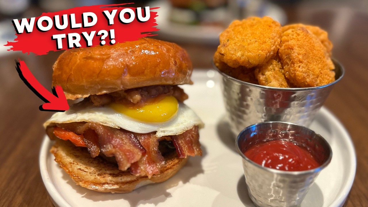 Trying the BRAND NEW Gordon Ramsay Burger at the Flamingo in Las Vegas ...