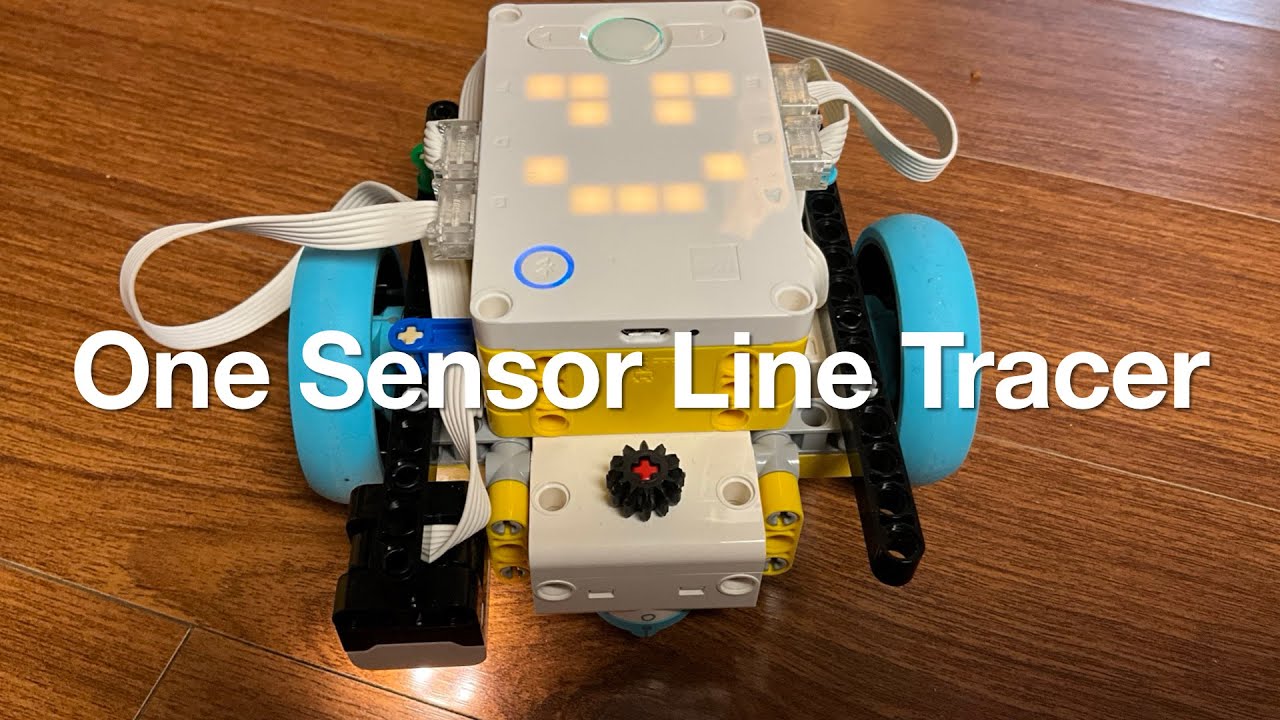 Line Tracer with One Sensor - 4 Different Codings for Faster and ...