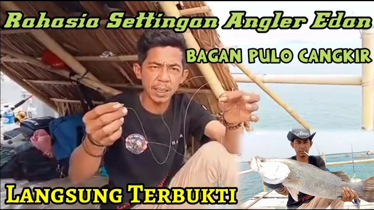 Tutorial Settingan Ikan Kakap/Barramundi Dan Ikan Kuro Tips Dari Angler Edan - YouTube