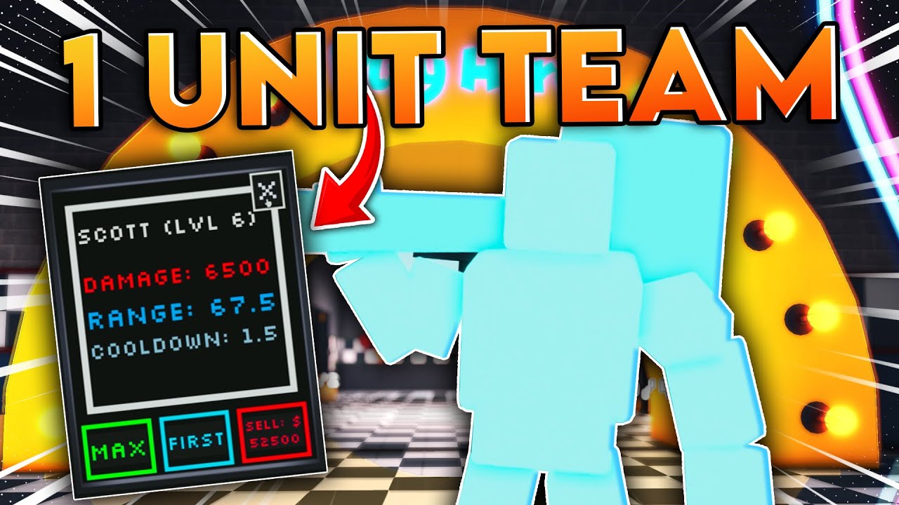 Scott Unit Team is op! Five Nights TD - YouTube