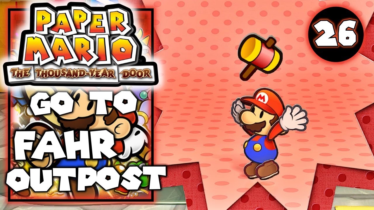 Find the pipe to Fahr Outpost - Paper Mario The Thousand Year Door ...