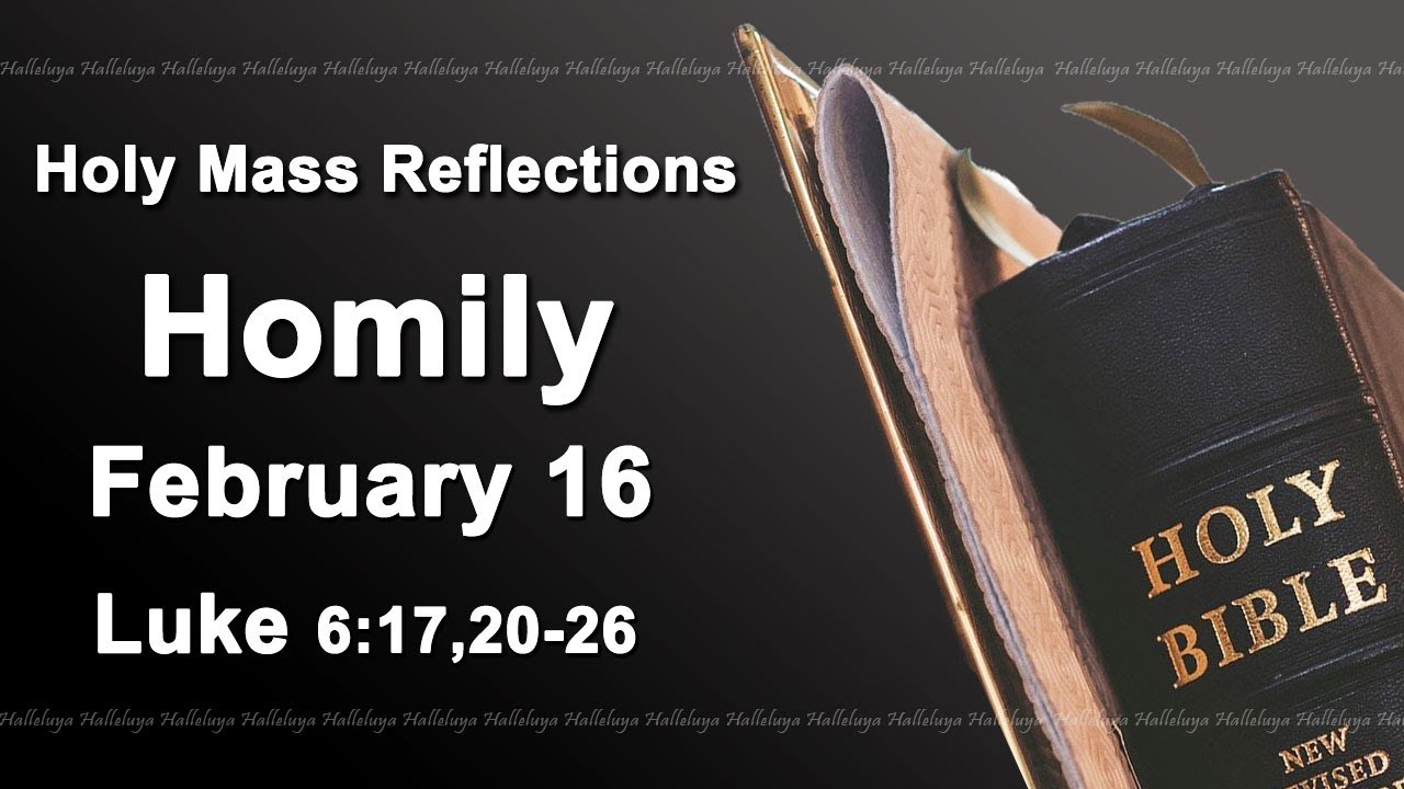 Homily Sunday February 16 2025 I Catholic Mass Daily Reading And ...