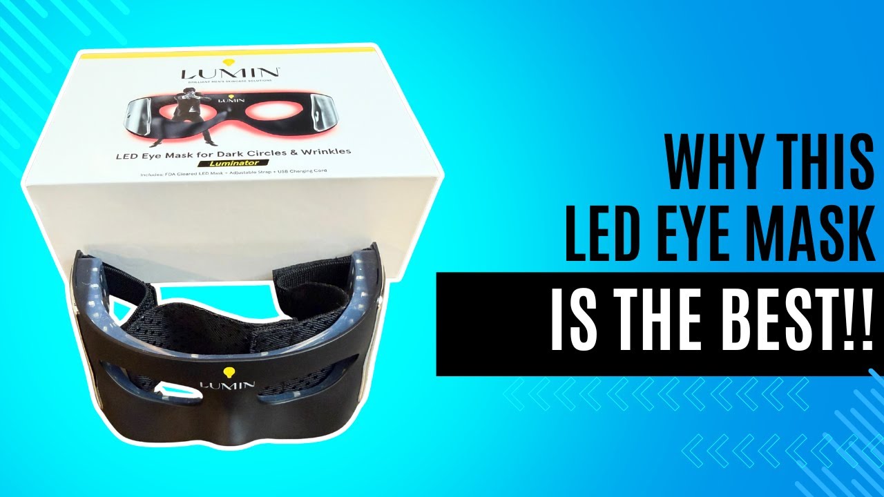 Review of this Luminator LED Eye Mask - YouTube