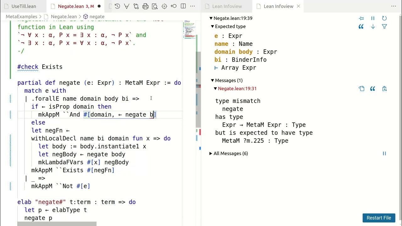 Negating Expressions II: Handling implications - YouTube