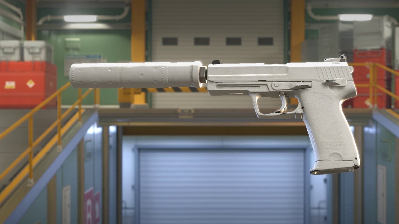 USP-S Whiteout (Minimal Wear) - CS2 Skin Showcase - YouTube