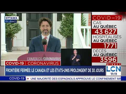 Justin Trudeau fait le point 19 mai 2020 - YouTube
