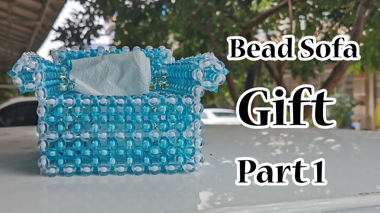 How to make Bead Sofa Gift Part 1|| Crystal Bead - YouTube