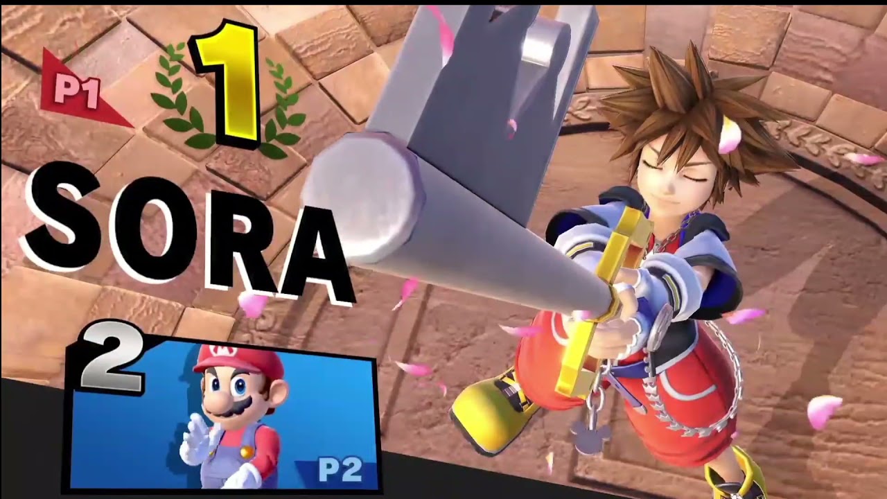 Sora Victory Screen 2 Super Smash Bros Ultimate - YouTube