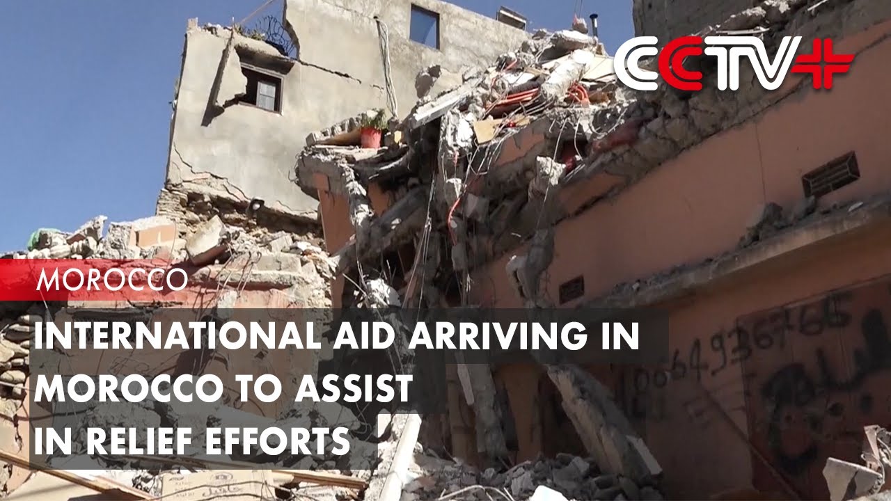 International Aid Arriving in Morocco to Assist in Relief Efforts - YouTube