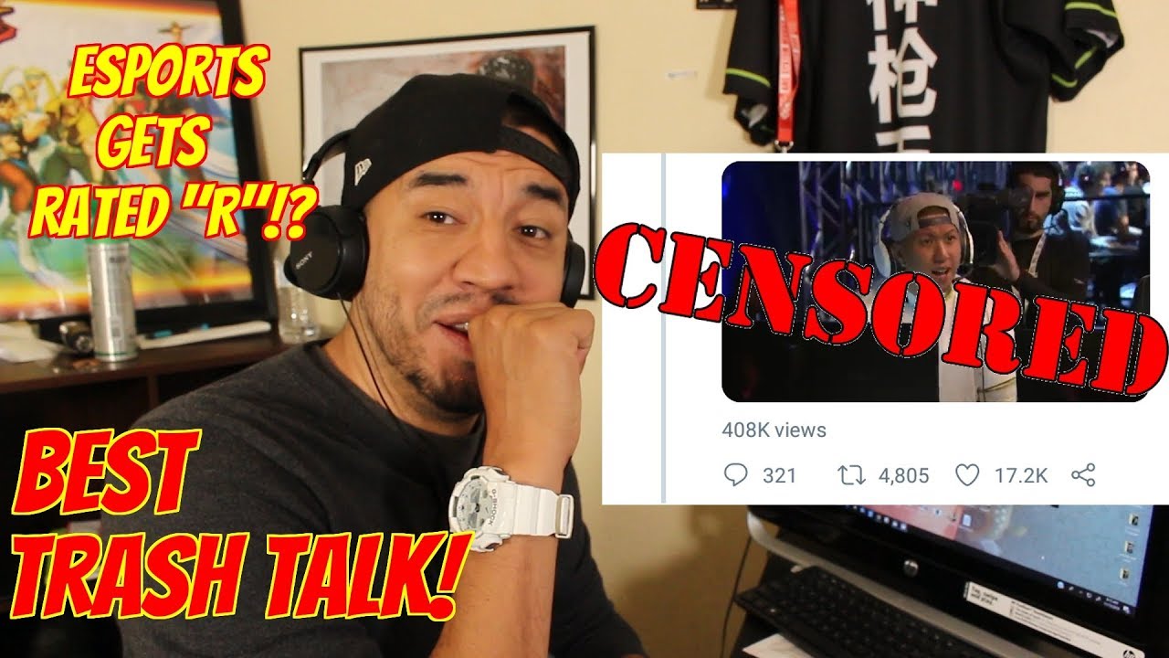 Esports gets "RATED R" Best TRASH TALK Ever!? Button Check - YouTube