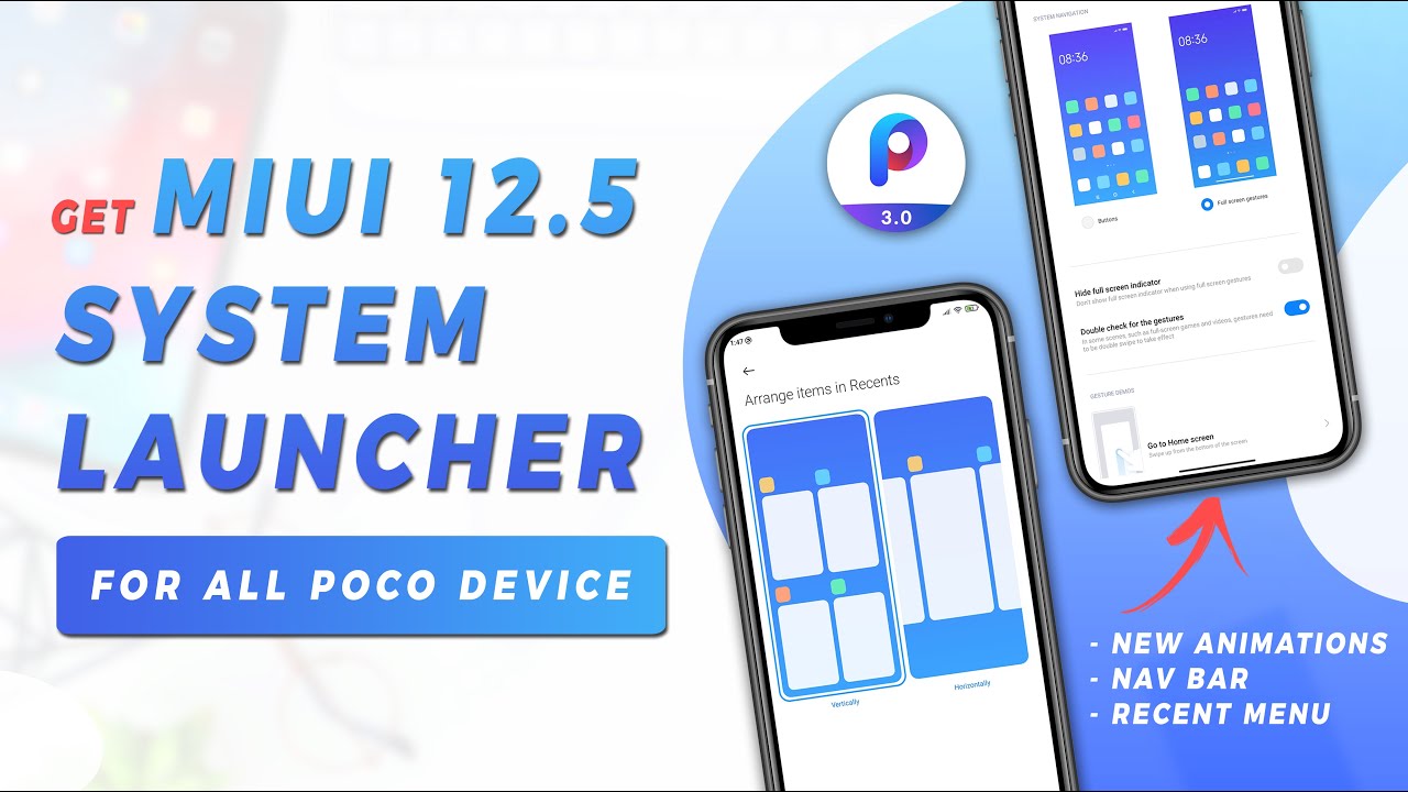 Get MIUI 12.5 Launcher ( Poco Launcher 3.0 ) In All Poco Phones | New ...