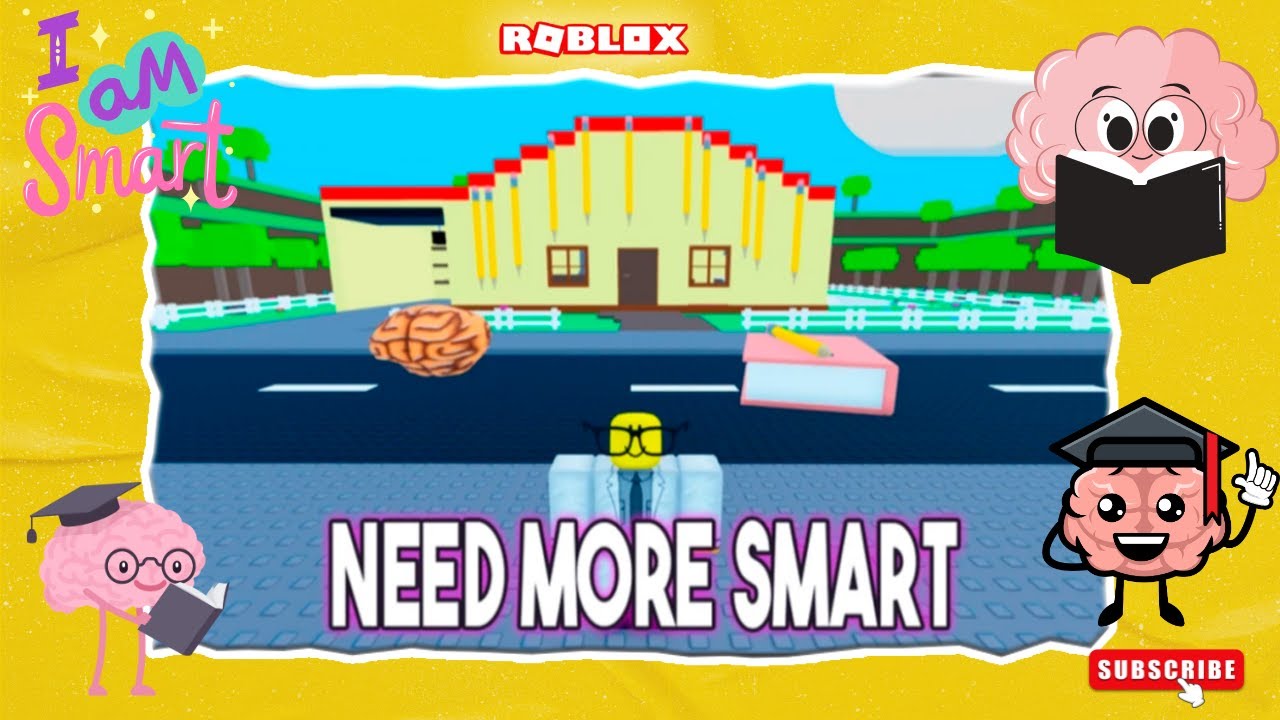 ROBLOX [NEW ENDING!]🧠NEED MORE SMART🧠 [Full Walkthrough] … Huge Brain ...