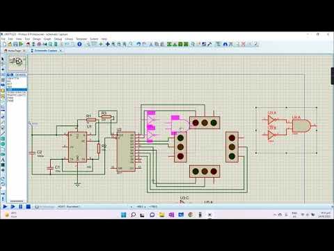 Four Way Traffic Light Controlling Circuit Design using Proteus ...
