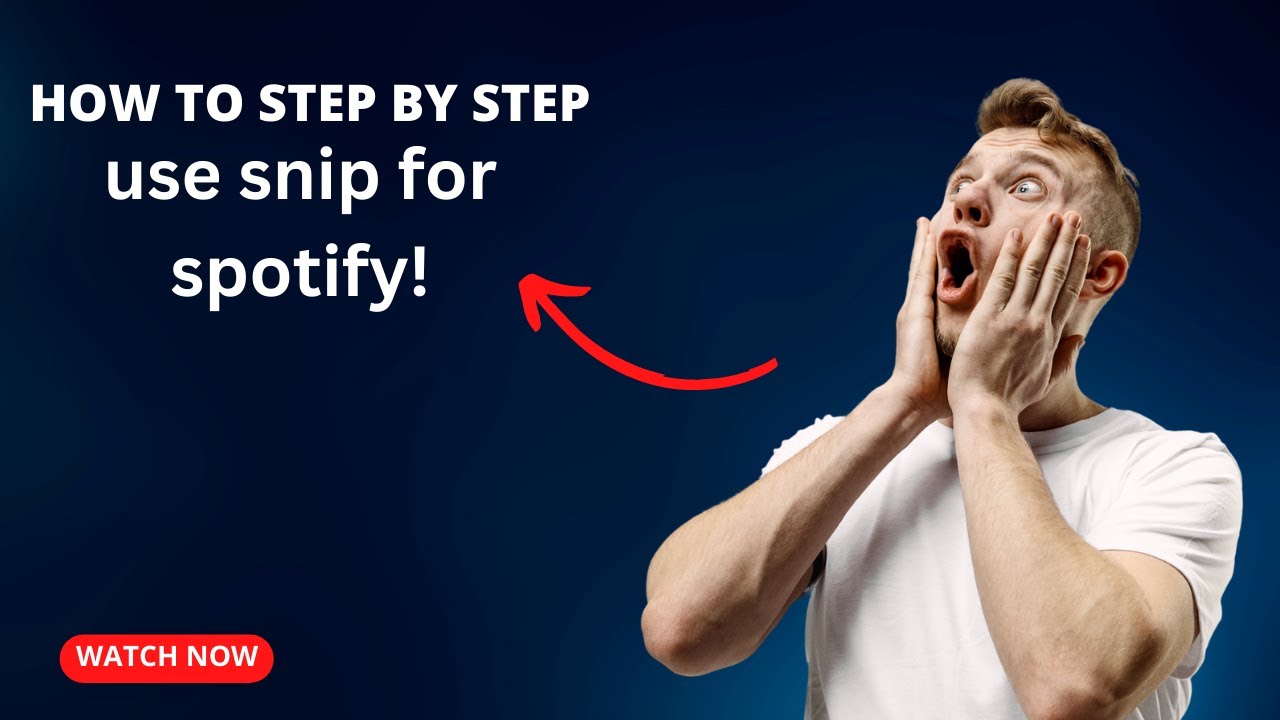 How to setup snip for spotify step by step!! - YouTube