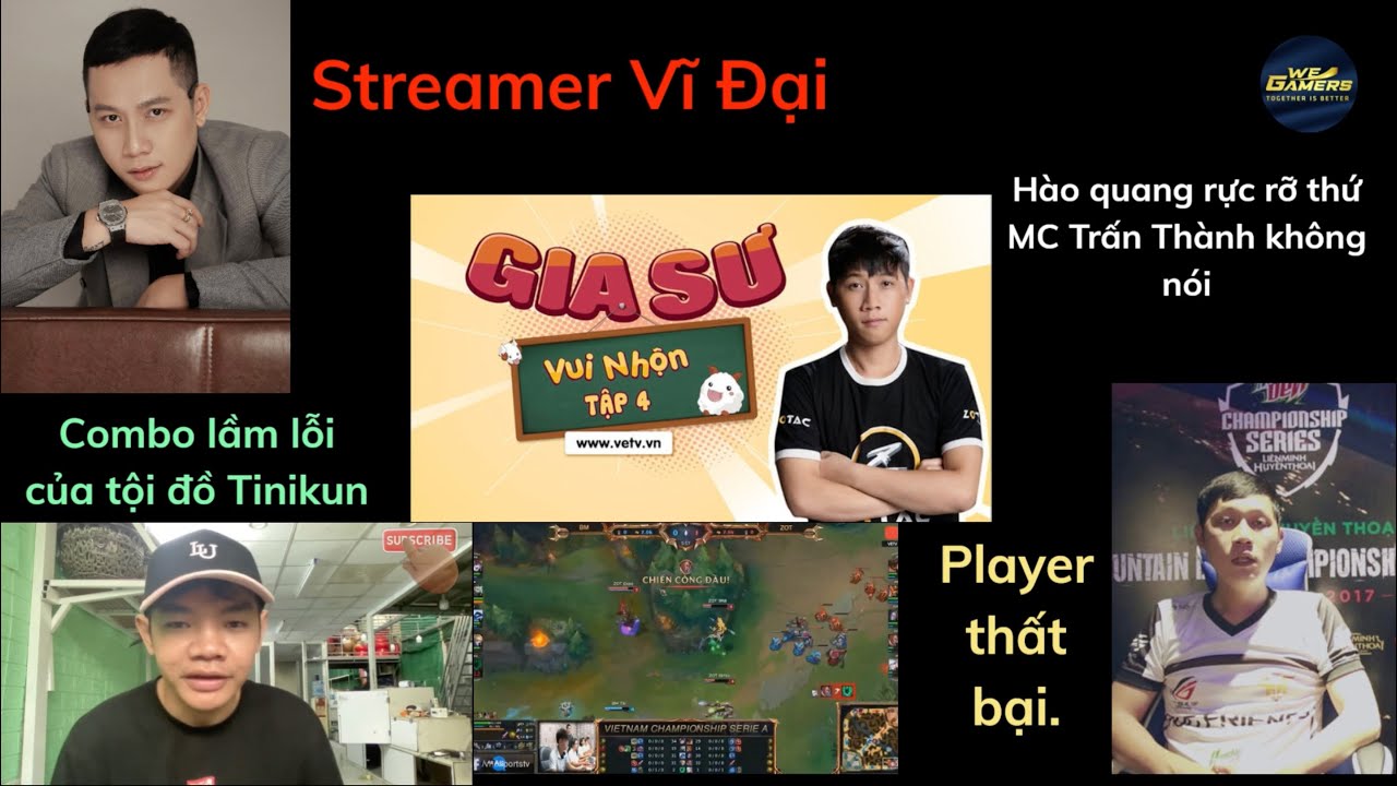 LMHT: Thầy Giáo Ba streamer vĩ đại, Ba Rọi Béo sự nghiệp thi đấu thất ...