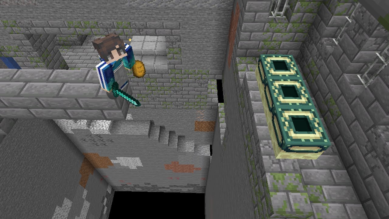 Minecraft but CHUNKS get randomly DELETED - YouTube