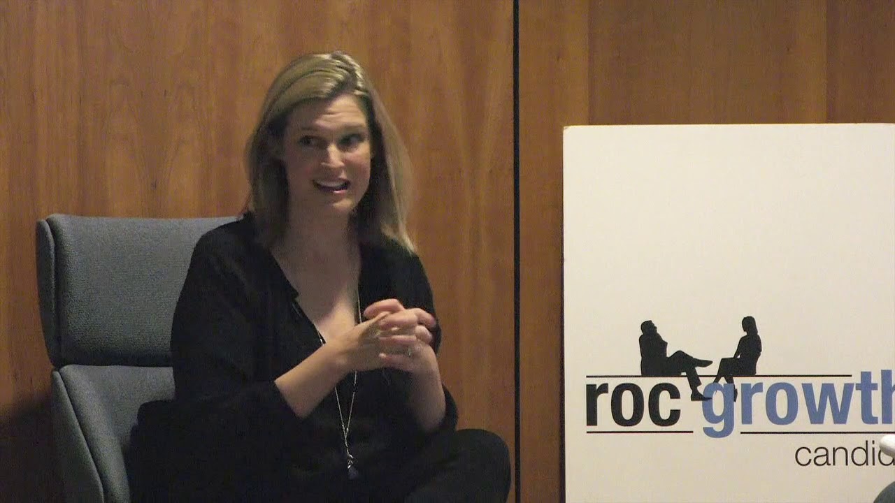 RocGrowth Candids 2019-11-06 * Erica Fee * Festival Producer of KeyBank ...