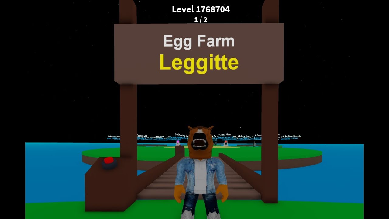 Egg Farm Simulator Retirement 643 at level 1,768,705 - Roblox - YouTube