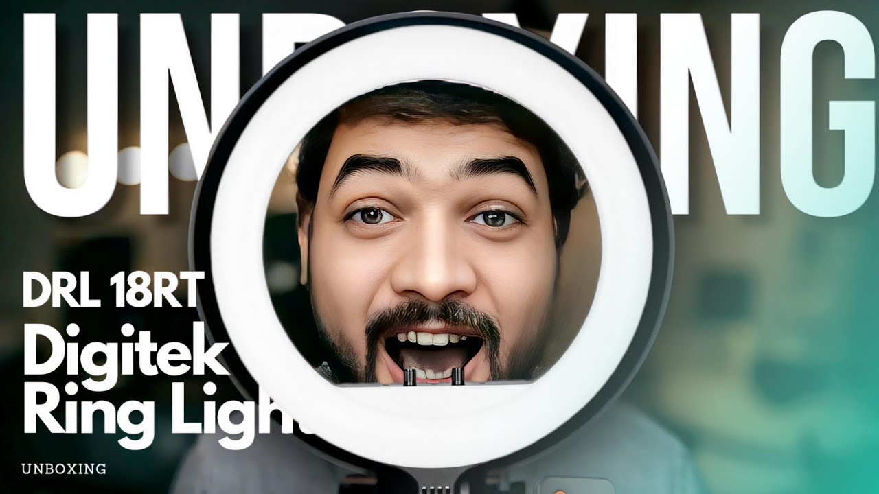 Digitek Ring Light | Ring Light Digitek | Ring Light 18RT | Unboxing | Review #Digitek # ...