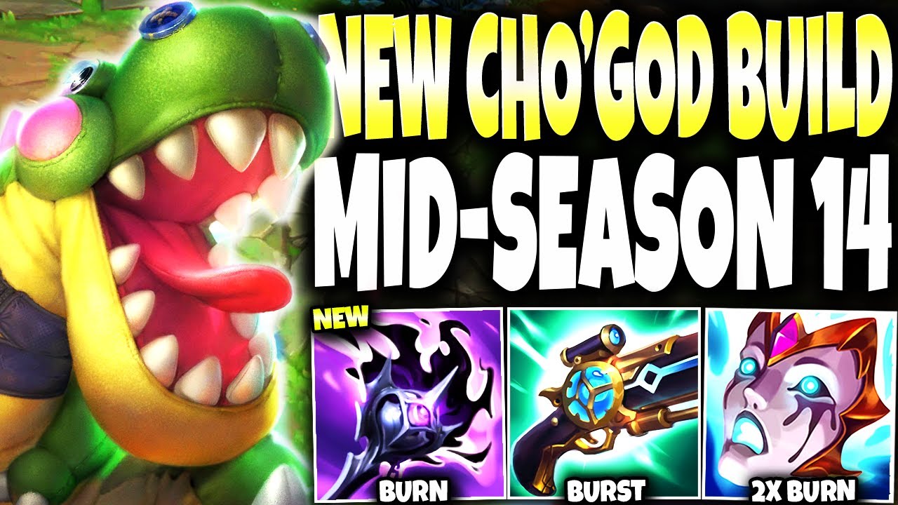 MEET OUR NEW CHO'GATH PATCH 14.10 MID SEASON 14 UPDATE BUILD GUIDE ...