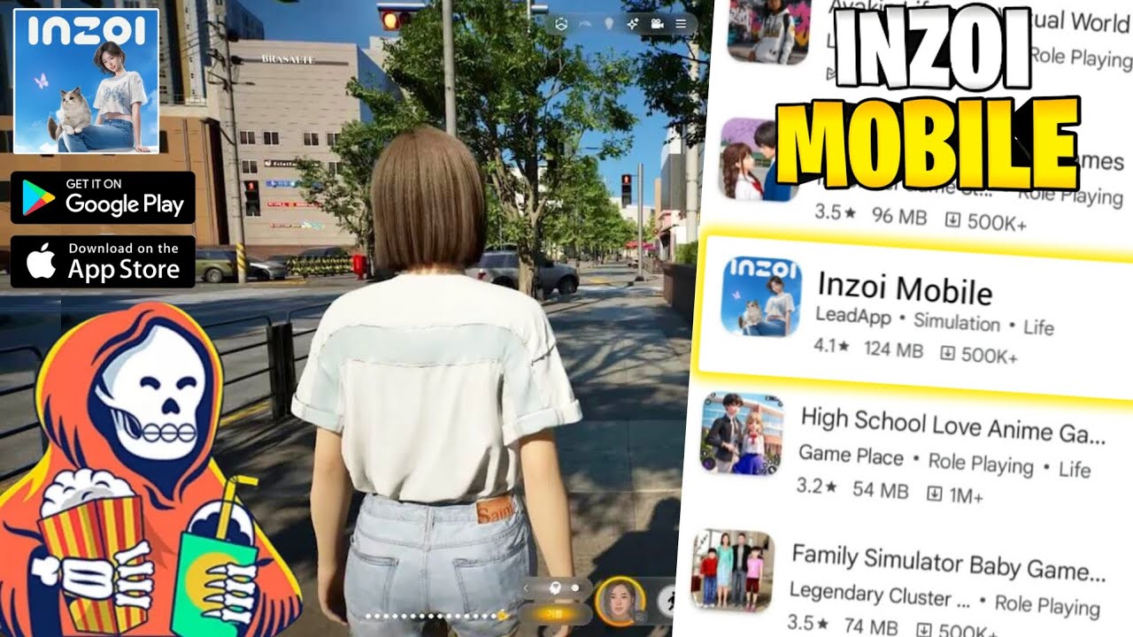 FINDING GAMES LIKE INZOI FROM PLAY STORE - YouTube