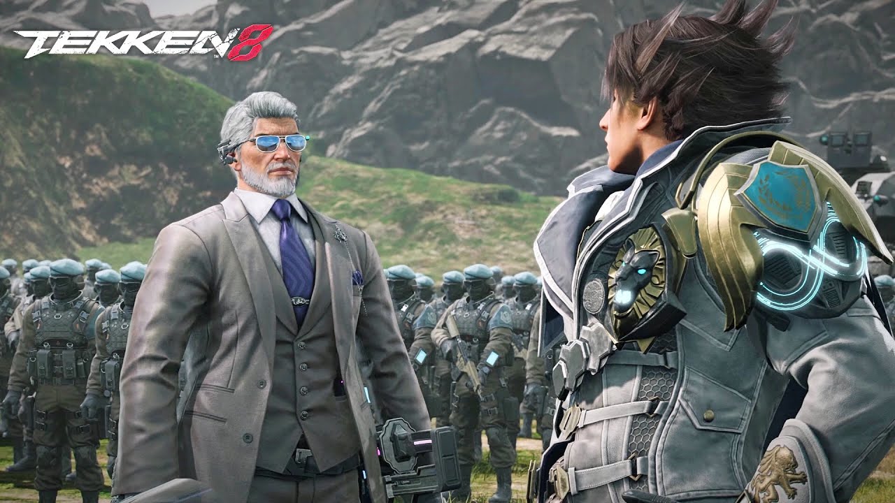 TEKKEN 8 - Jin Army Vs Kazuya Army Full Fight Gameplay - YouTube