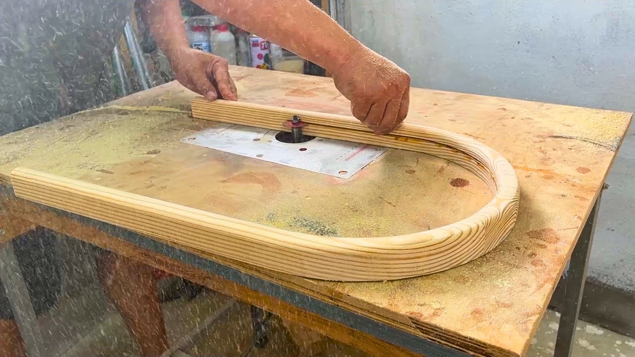 The Most Beautiful Wooden Clock Idea //// Make A Unique Desk Clock ...