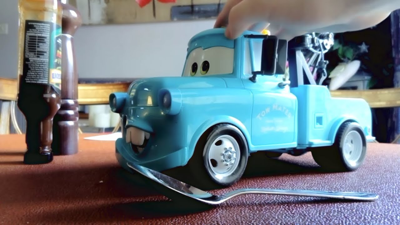 Disney Cars Talking Brand New Mater Unboxing - YouTube