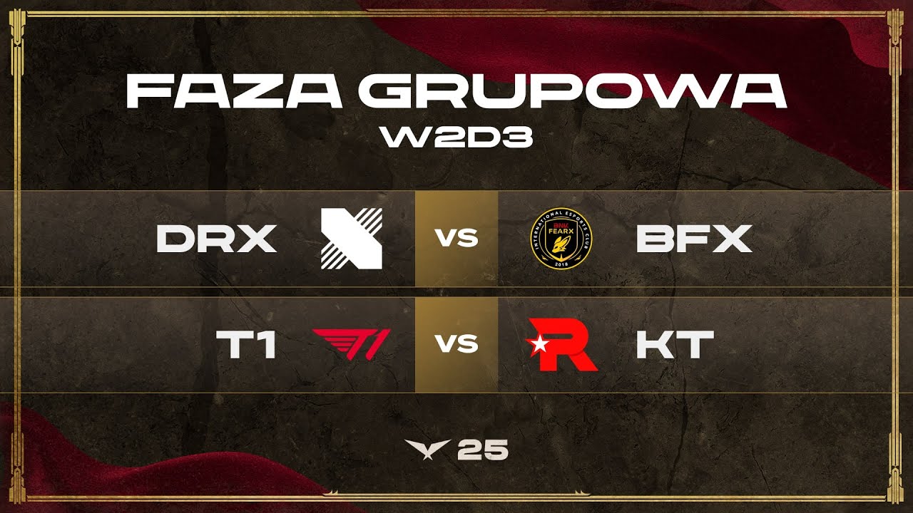 DRX vs BFX - T1 vs KT | 2025 LCK Cup | #LeagueOfLegends #LCK - YouTube