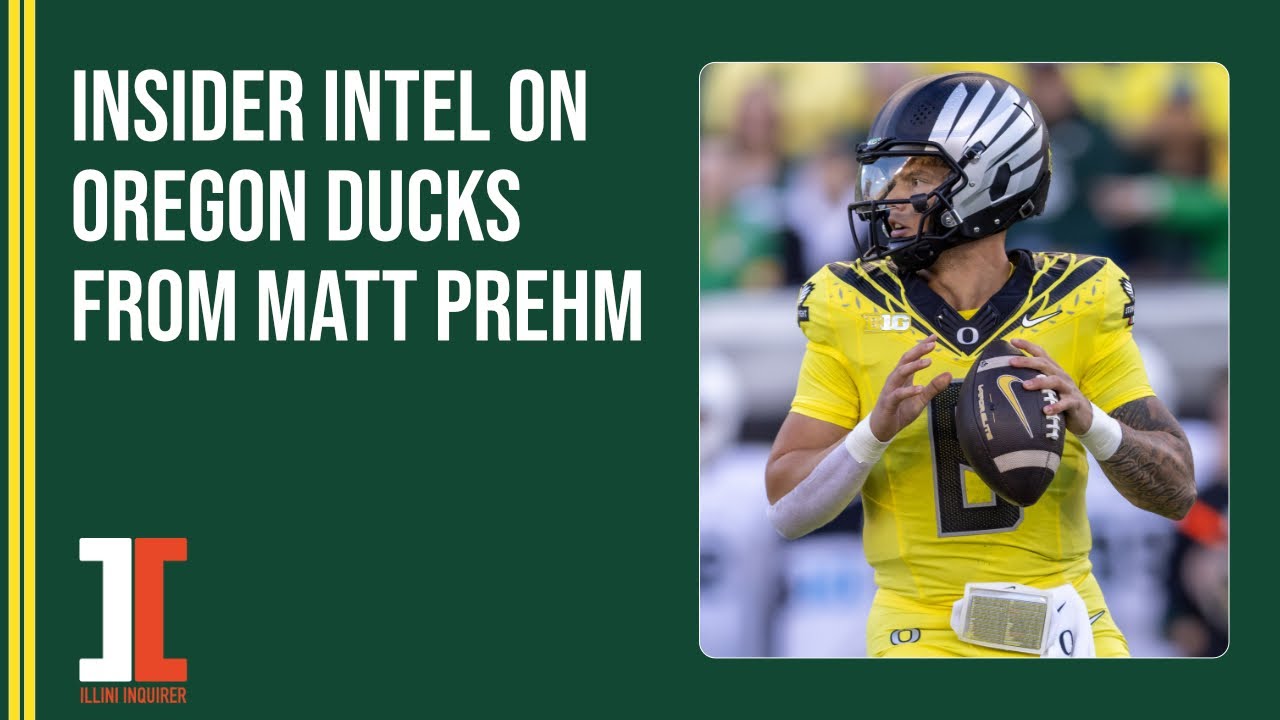 Insider Intel on the Oregon Ducks with Matt Prehm | Illini Inquirer ...