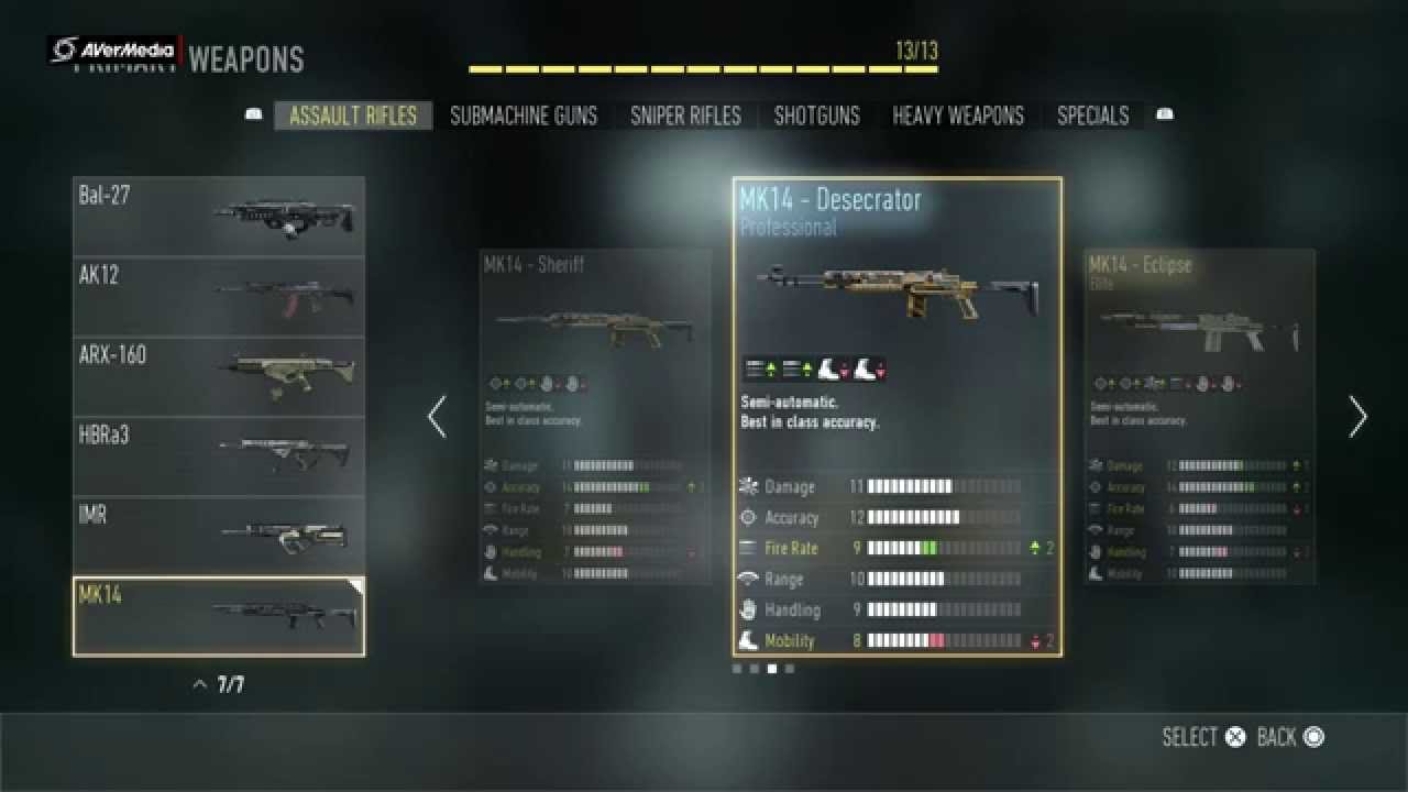 Advanced Warfare ROYALTY CAMO [Quick Diamond?! Best Assault Rifles ...