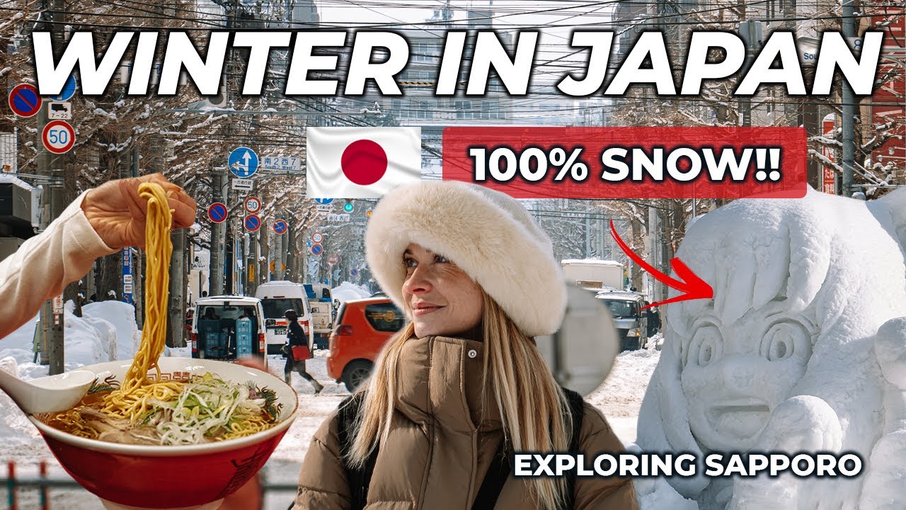 Hokkaido Japan Travel Guide Part 1 24 Hours In Sapporo Youtube