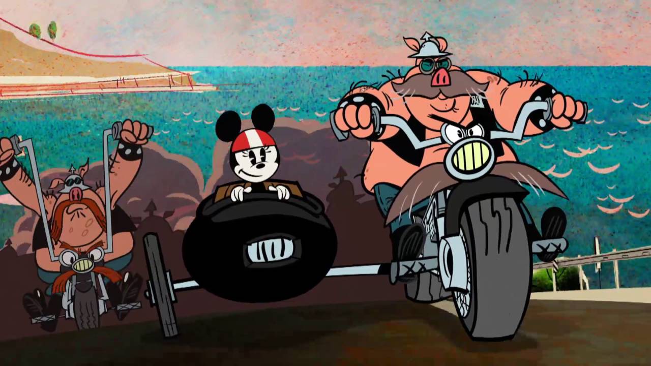Mickey Mouse | Motorbende | Disney NL - YouTube